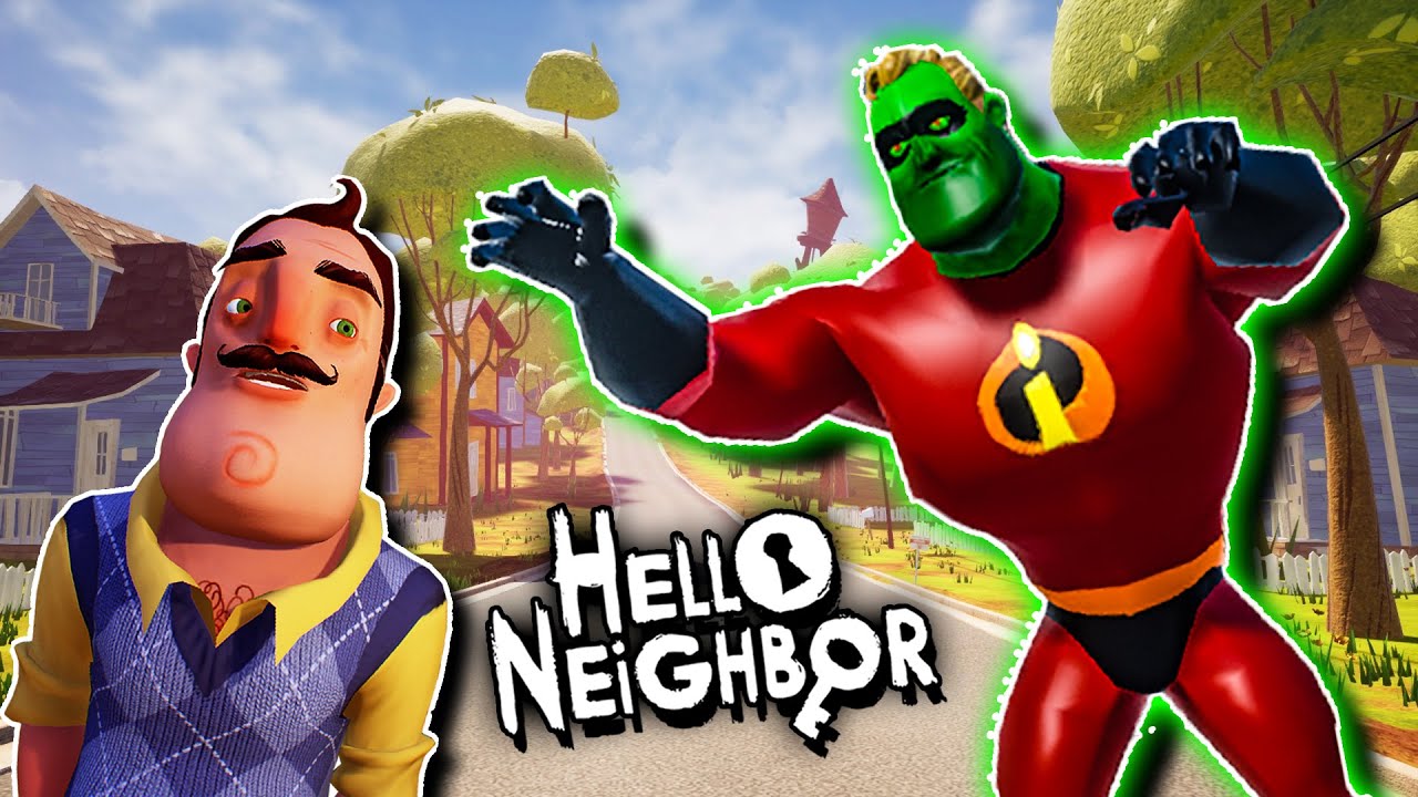 MR INCREDIBLE is a ZOMBIE | Hello Neighbor Mod - YouTube