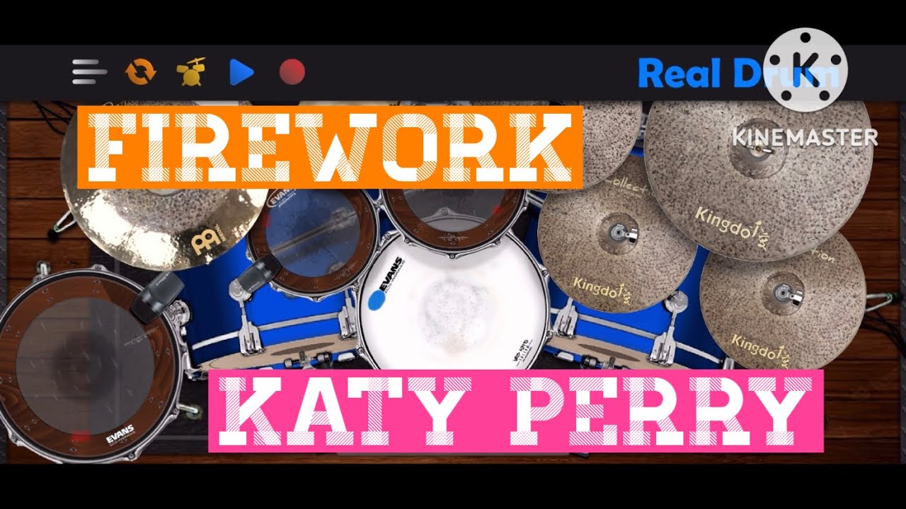Firework - Katy Perry (Real Drum Cover) | etv_drums - YouTube