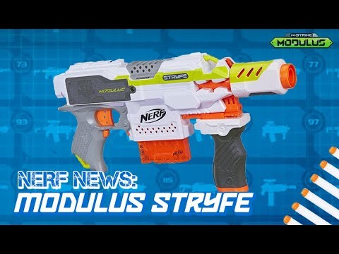 NERF NEWS: 2018 Modulus Stryfe with Attachments! The Return of the ...