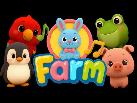 Calm Bunny Farm - Sensory Music Video
