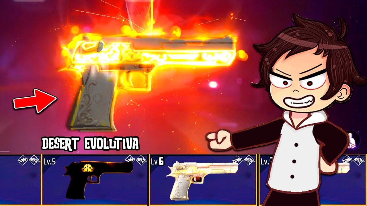 ASI CONSEGUI LA DESERT EVOLUTIVA 🥺 -9999 💎 FREE FIRE - YouTube