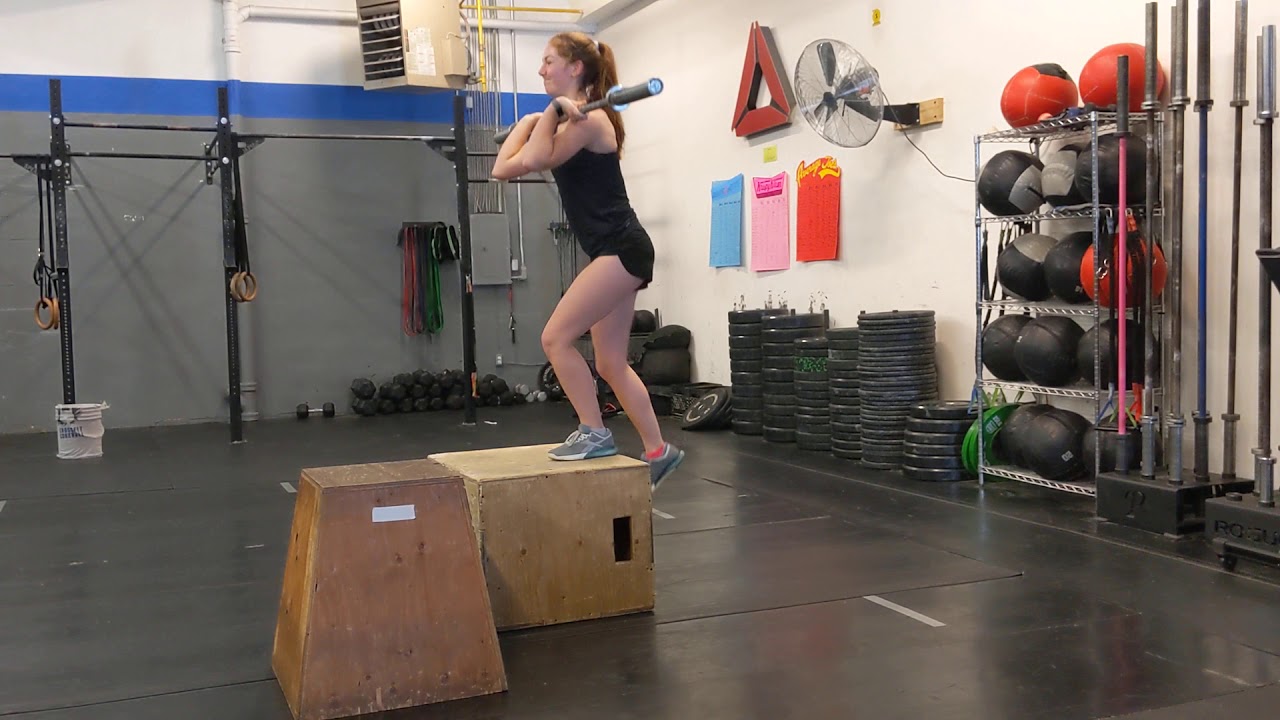 Left leg front rack step up - YouTube