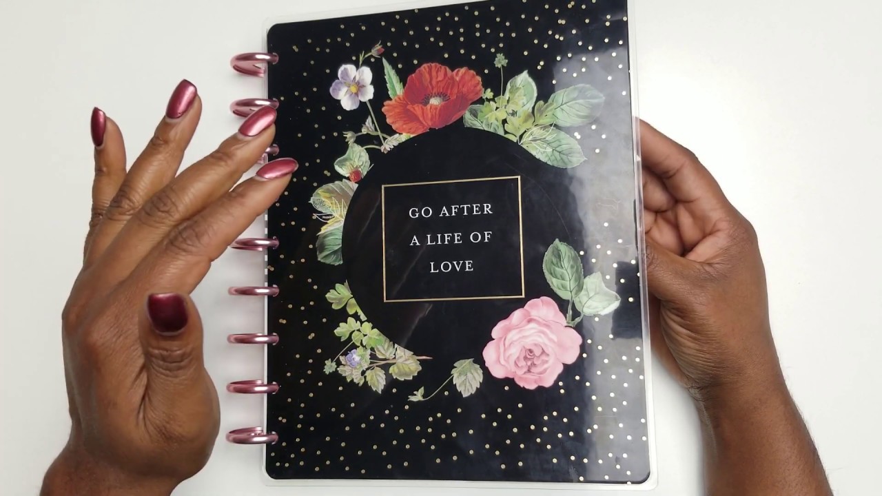 NEW 2019 HAPPY PLANNER - Vintage Botanical Classic Size Happy Planner ...