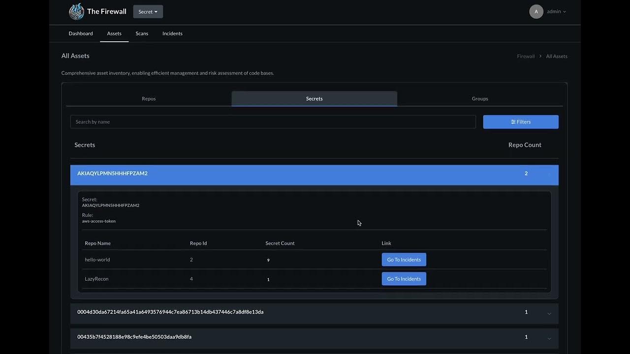 Demo - The Firewall Appsec Platform - YouTube