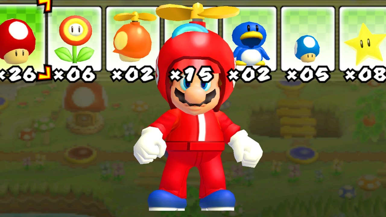 What happens when Giant Mario uses Mario's Power-Ups? - YouTube