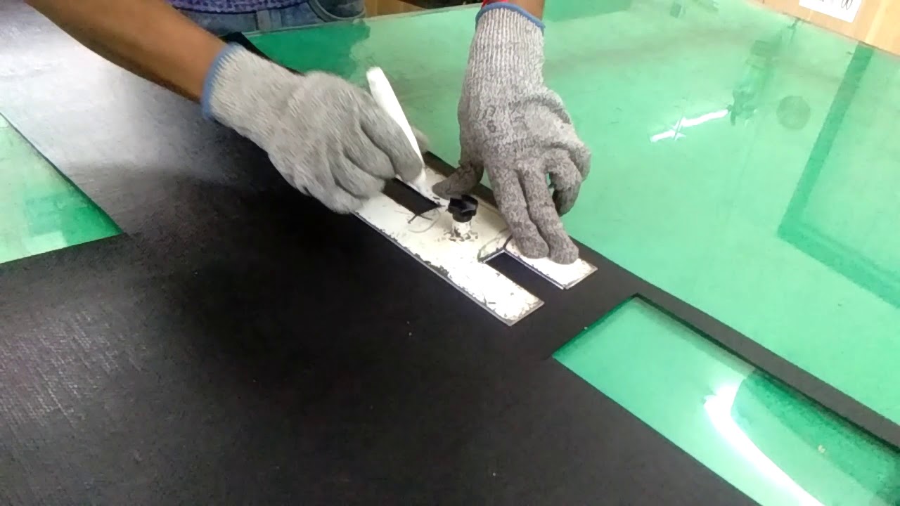 GRAB TEST ON COATED FABRIC ASTM D 751 - YouTube