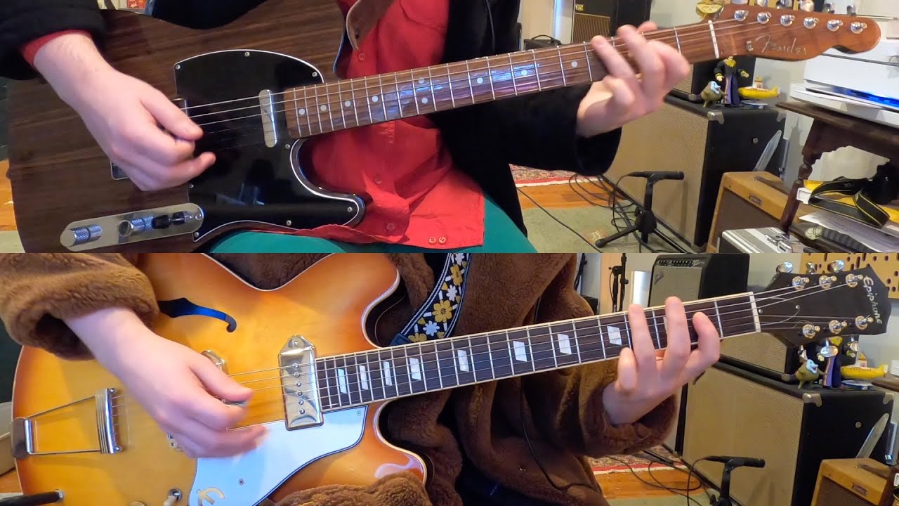 Dig A Pony- The Beatles (Guitar Cover) - YouTube