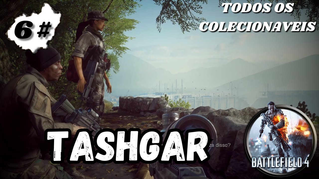 BF4: Missão #6 Tashgar | EXPLODINDO A REPRESA |Todos os colecionáveis ...