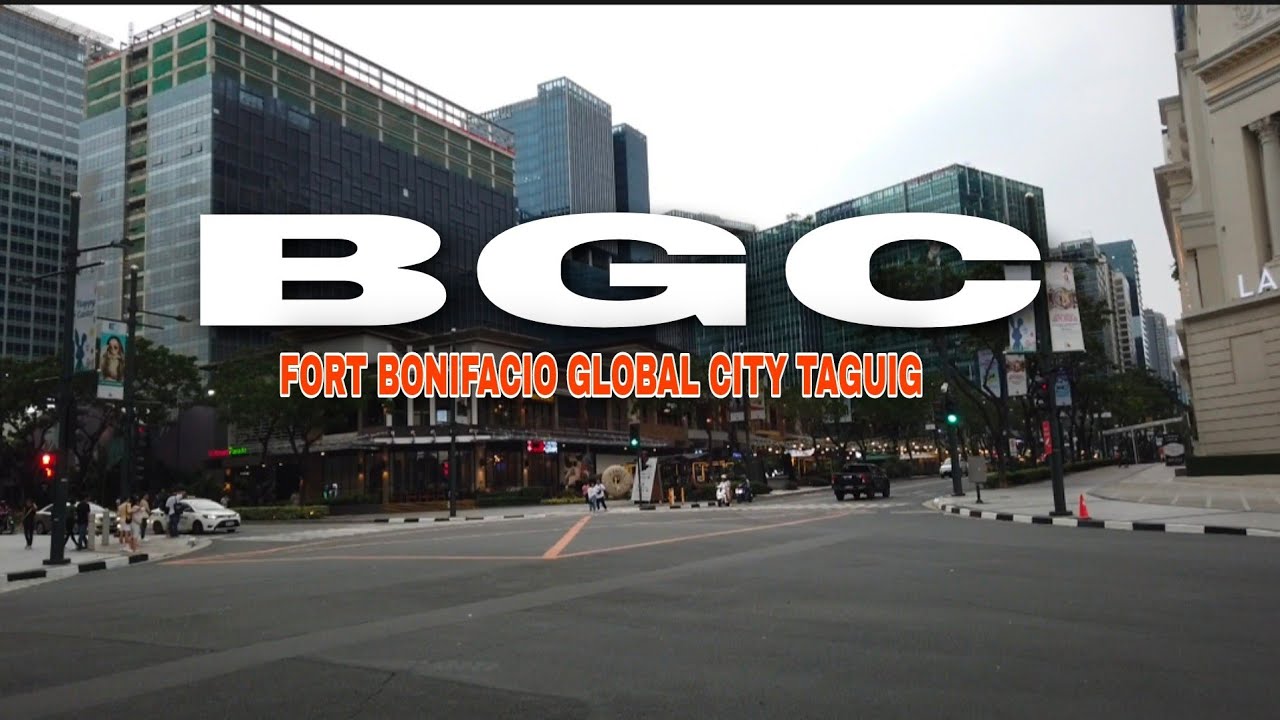 BGC Fort bonifacio Global City Taguig Walking Tour Philippines - YouTube