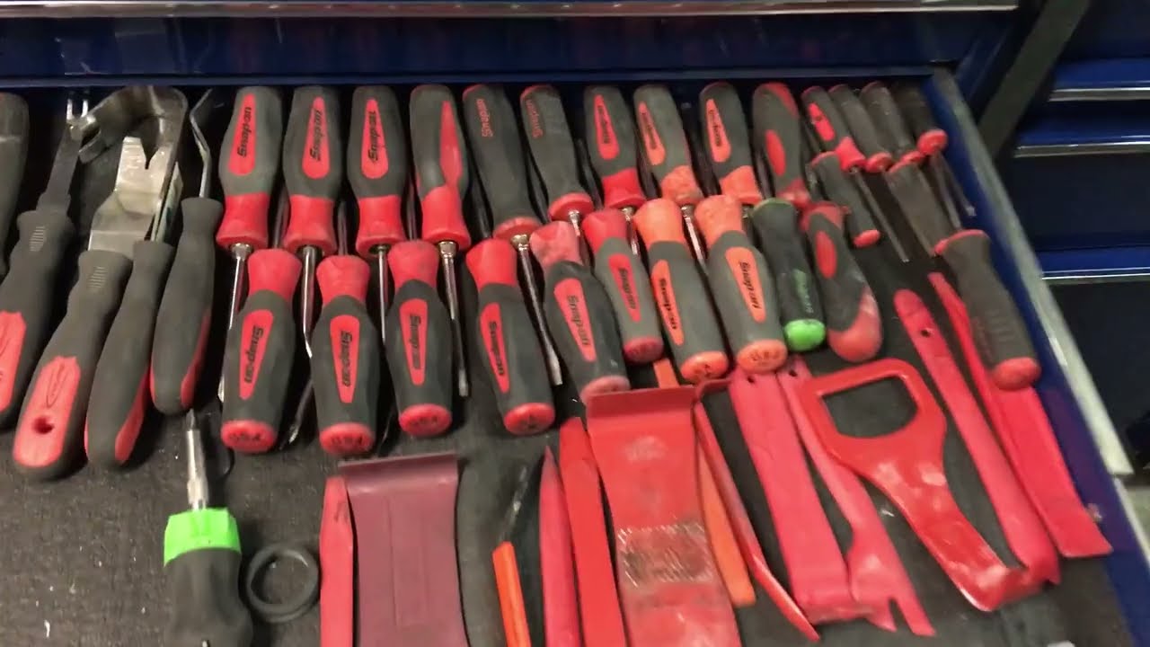 snap on toolbox tour Auto Body Technician - YouTube