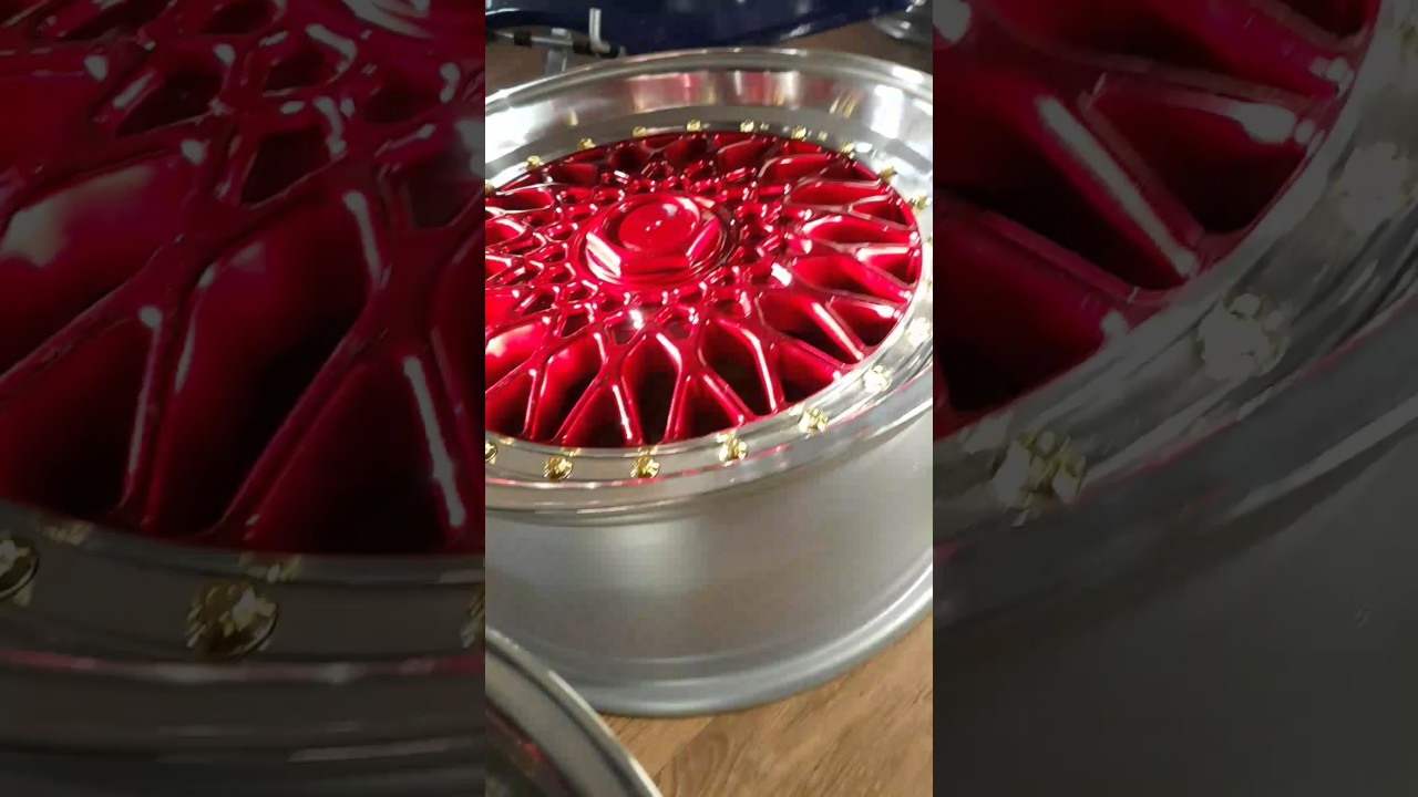 TS Autodesign Candy Lack Felgen - YouTube