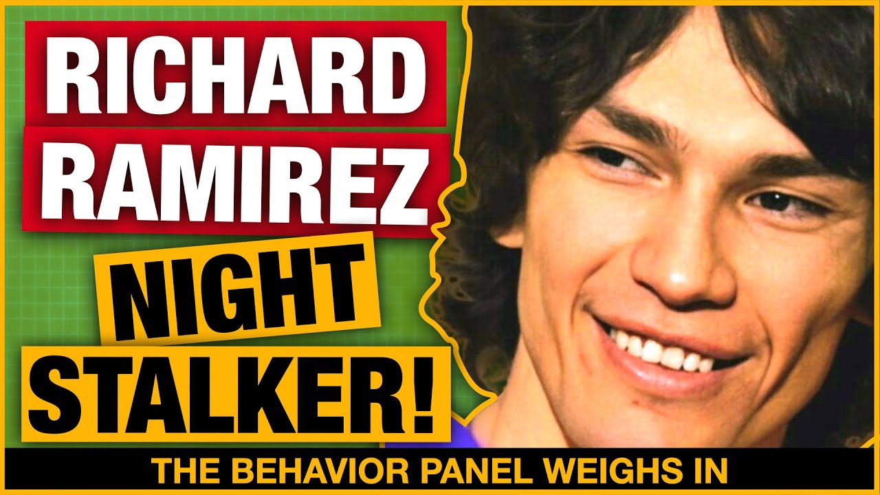 💥 Night Stalker PSYCHOPATH Body Language Analysis - Richard Ramirez ...
