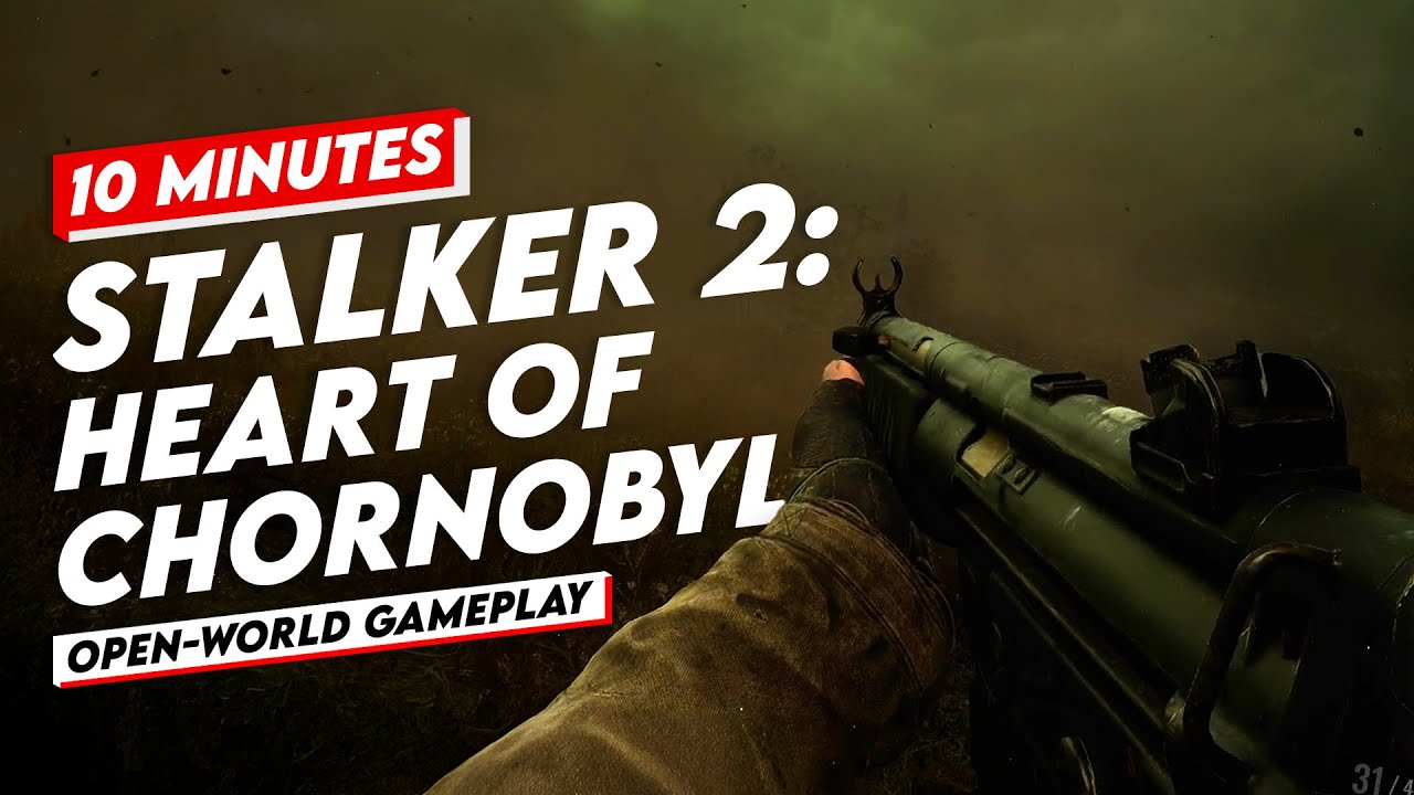 Stalker 2 RAW Gameplay – 10 minutes of intense open-world exploration ...