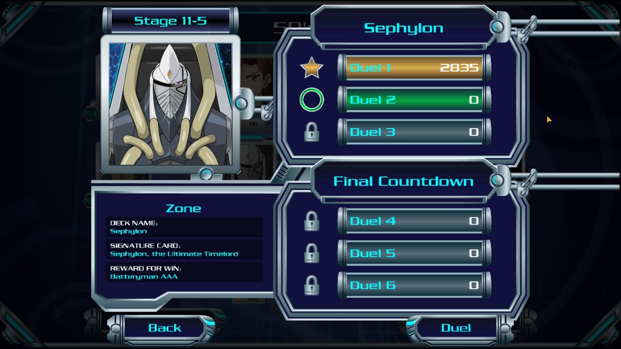 Yu-Gi-Oh! Duel Generation - Sephylon - YouTube