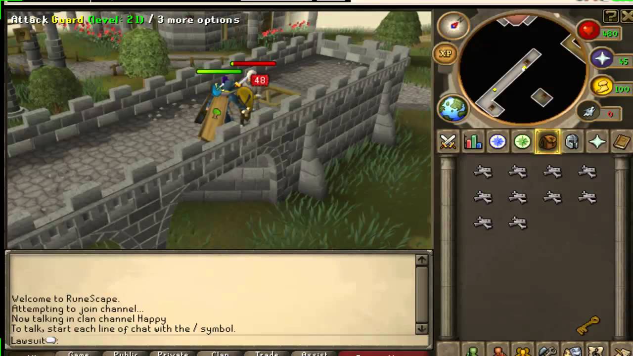 Runescape - New hit splats! [12/14/2010] - YouTube