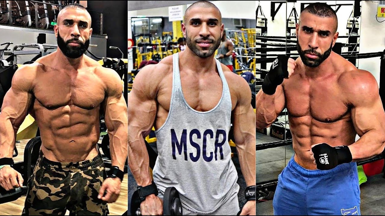 BIG GYM BEAST Basem Altakrity Explosive Workout - YouTube