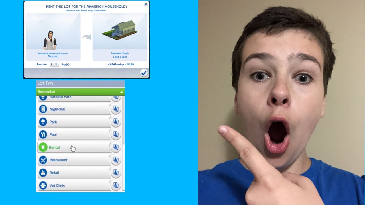 RENTAL LOTS AND PLATFORMS!! The Sims 4!! - YouTube