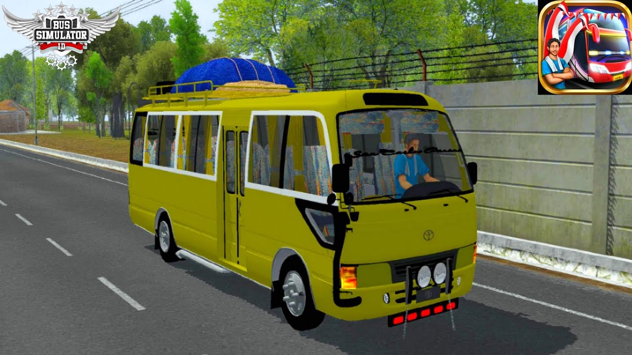 Toyota Coaster Mod for Bus Simulator Indonesia - Toyota Coaster Mod ...