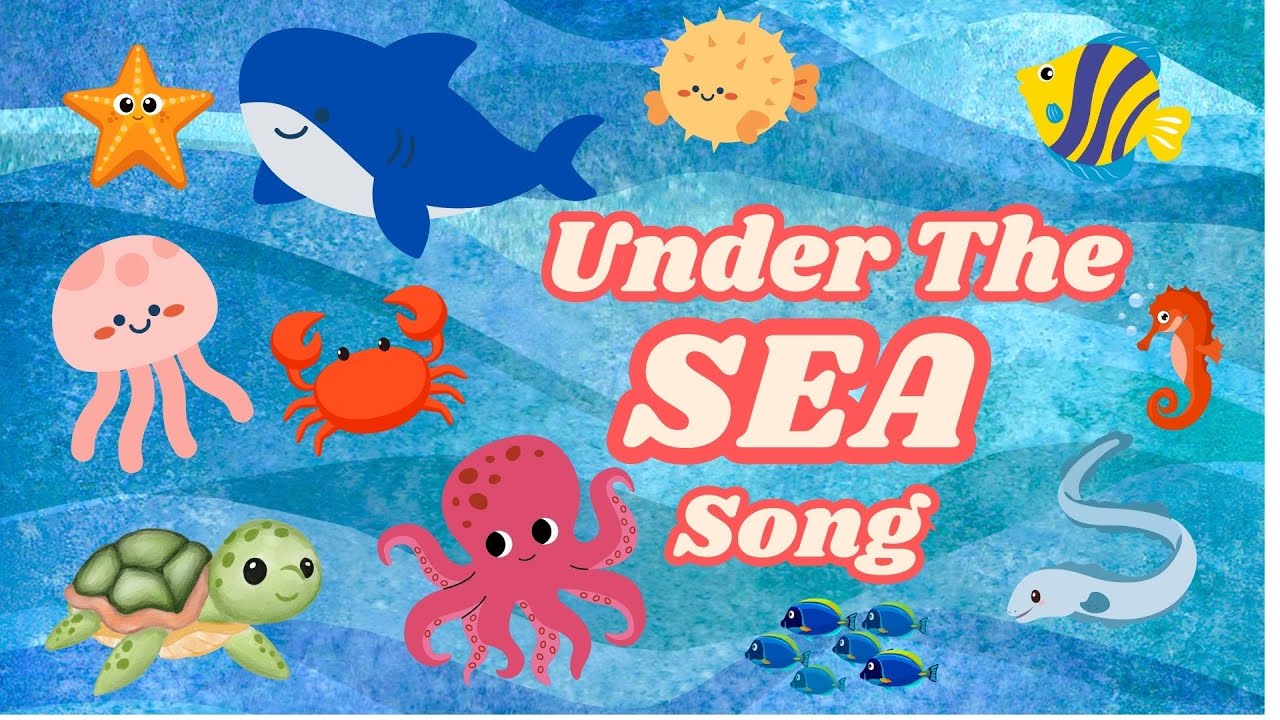 The SEA Song | Ocean Animals | Learn Sea Animal Names | Under the Sea ...