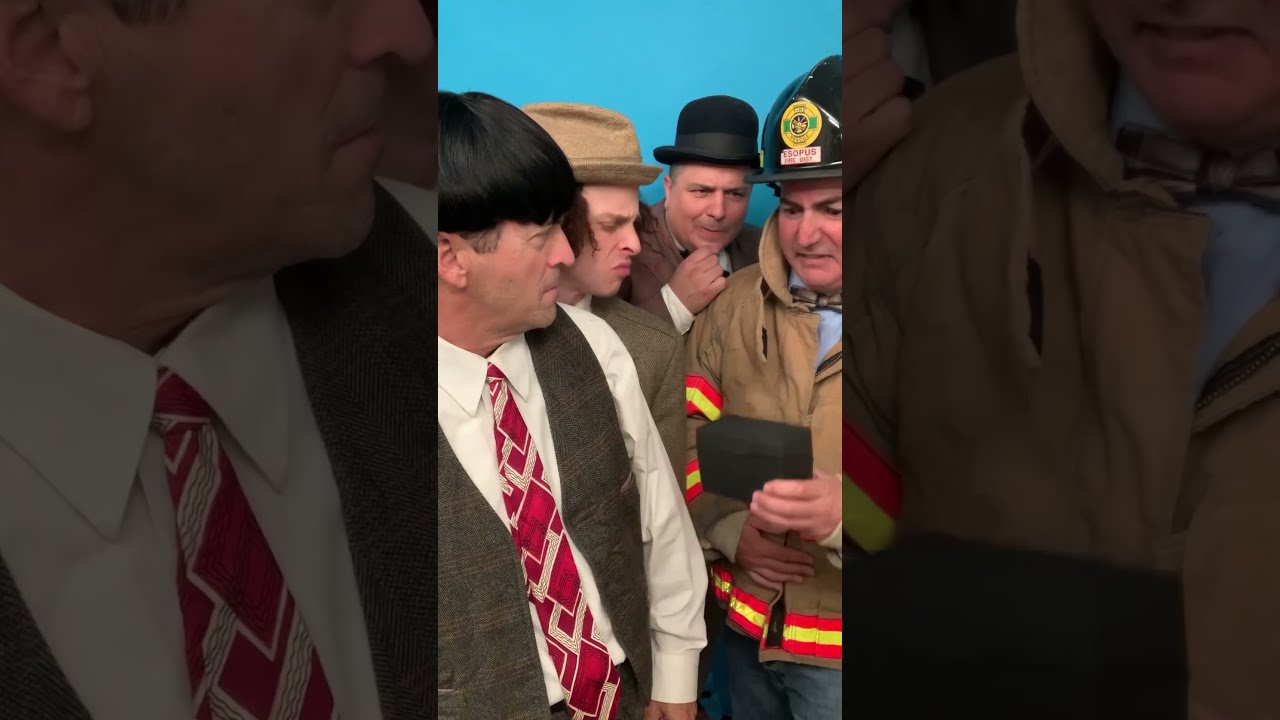 The Three Stooges meet Curly’s Grandson - The Fireman - YouTube