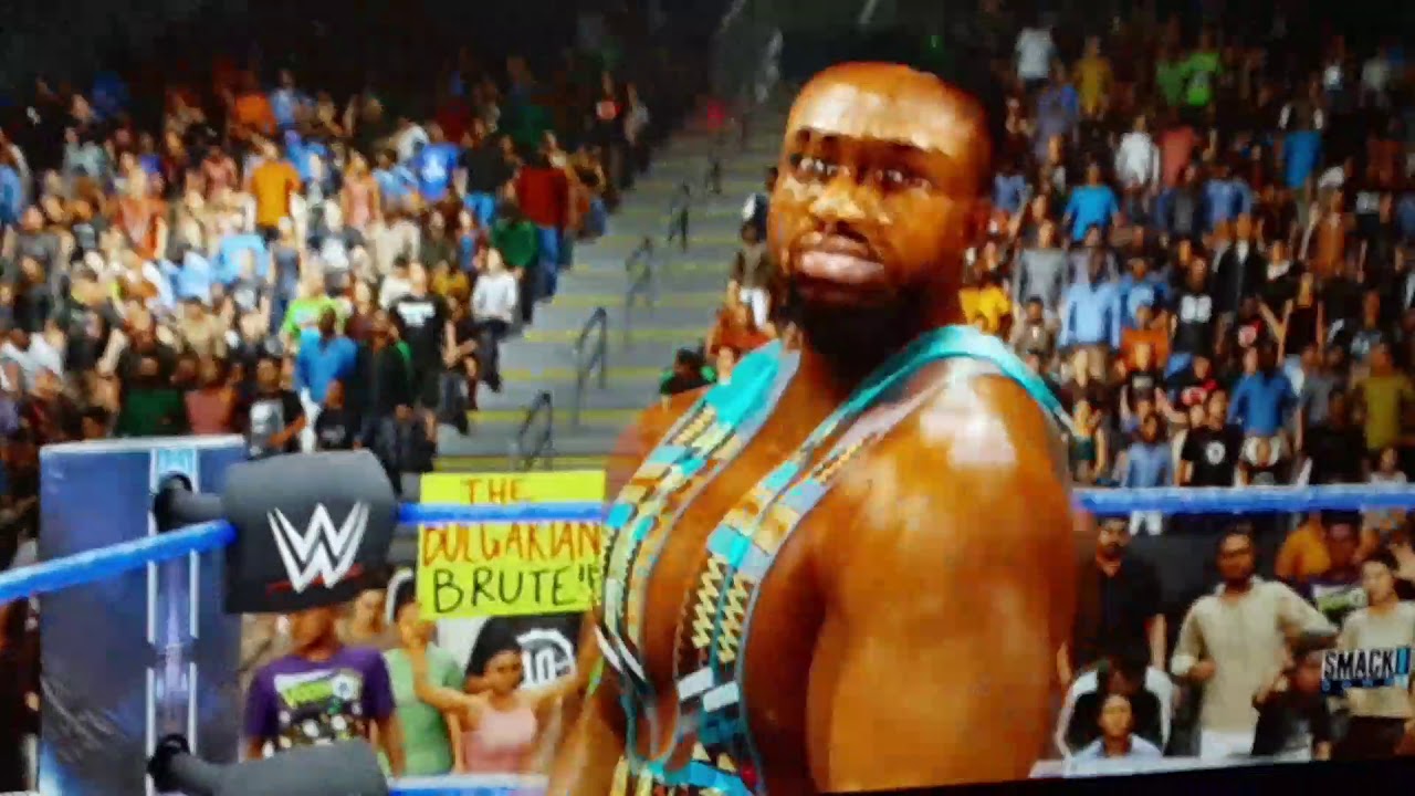 FRIDAY NIGHT SMACKDOWN 2020 🏿UNIVERSE MODE: BIG E VS RUSEV - YouTube