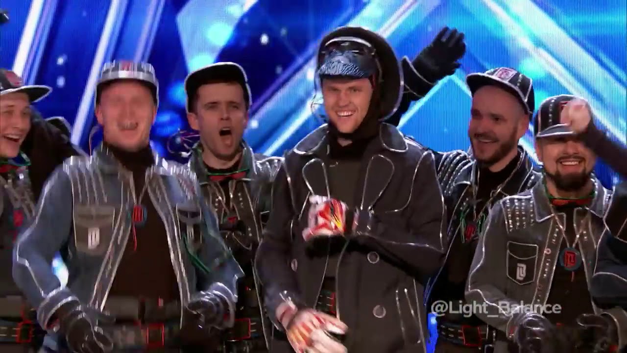 Light Balance Dancers Light Up The Stage And Earn The Golden Buzzer ...