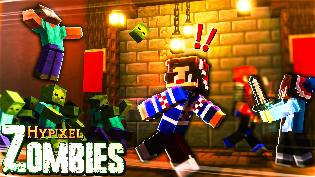 WE Fought Herobrine! | Minecraft Hypixel Zombies - YouTube