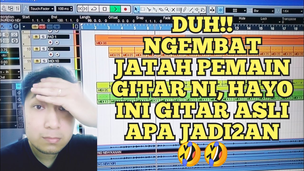 TUTORIAL BUAT SOUND PROGRAM MIDI GITAR PAKAI KEYBOARD, MENJADI SOUND GITAR SEPERTI ORANG MAIN ...