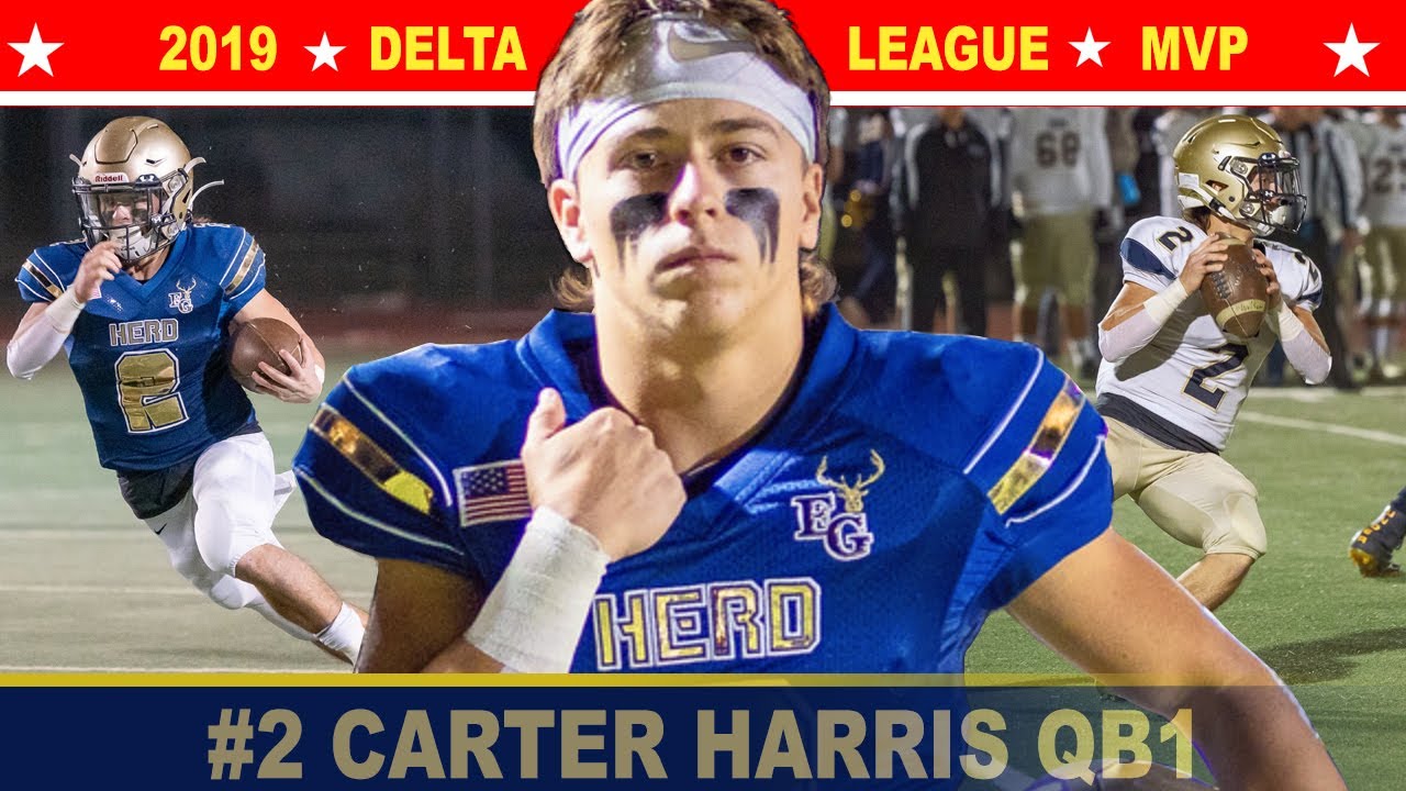 Carter Harris | 2019 Delta League MVP | Elk Grove, CA - YouTube