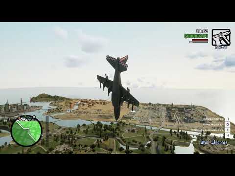 No fog makes the map look small - GTA San Andreas The Definitive Edition