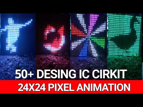 Pixel 24x24 Animation ic cirkit available 50+ desing - YouTube