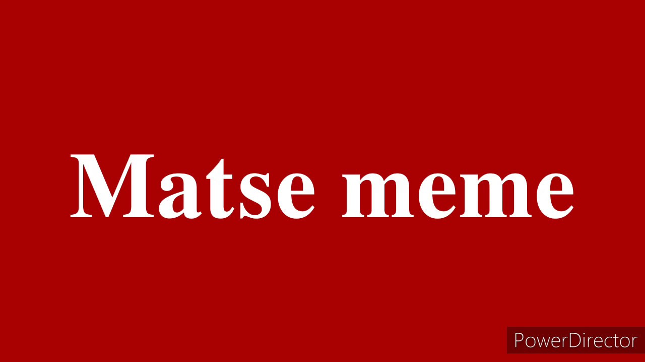 Matse Meme|piggy| - YouTube