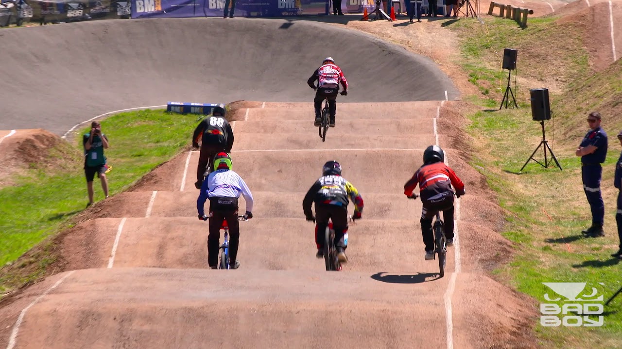 30-34 & 40-44 Men's Cruiser FINAL: Stage 7, Canberra BMX Club - YouTube