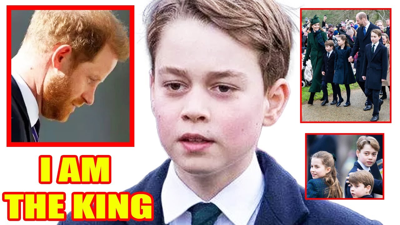 Harry Crazy As Prince George Totally Discard Harry To Take Over Top ...