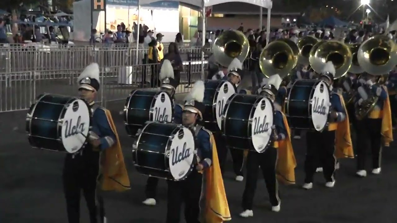 UCLA Marching Band at UCLA vs. University of Washington Football ...