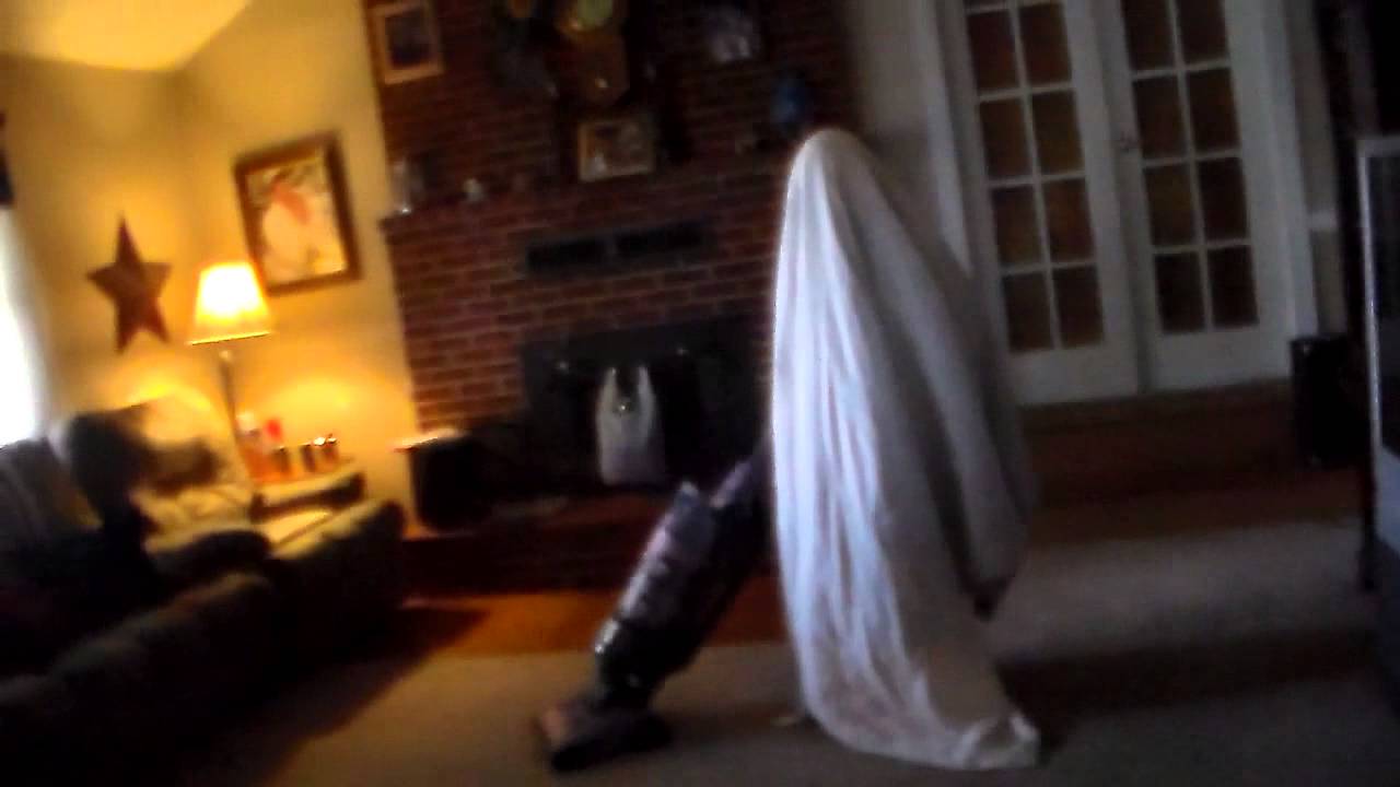 Poltergeist tries to clean up his mess - YouTube