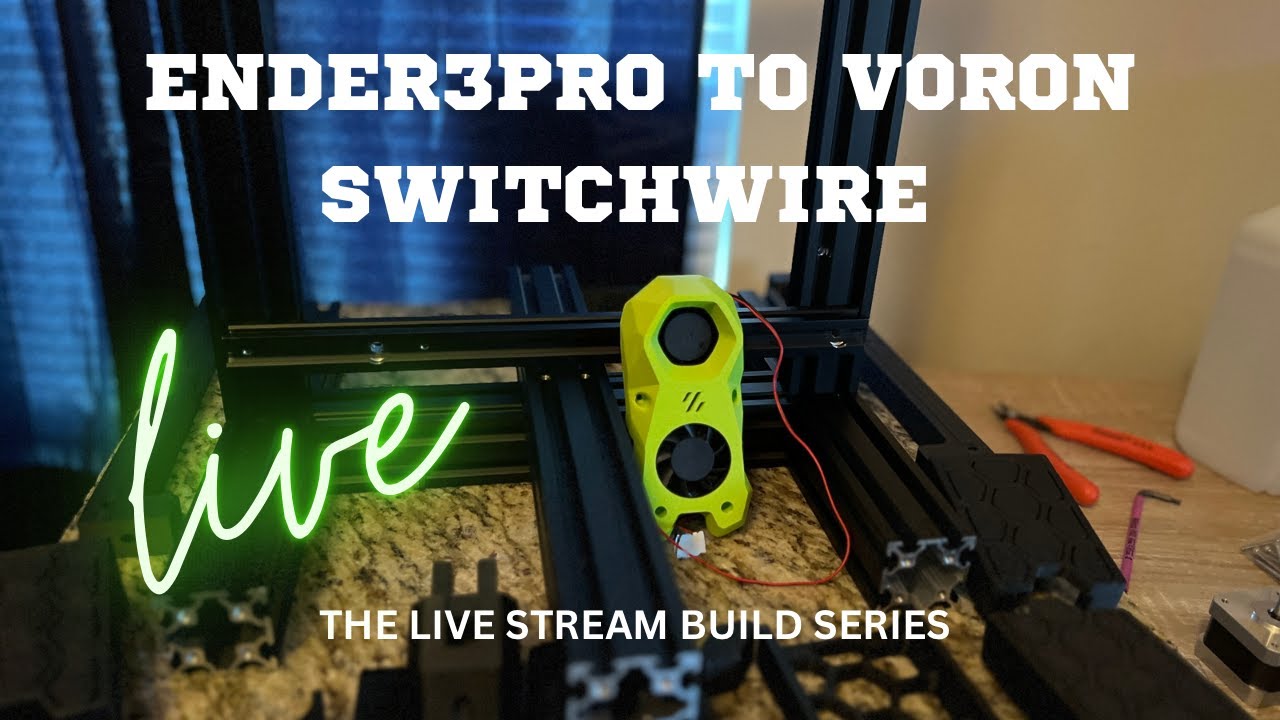 ENDER 3 PRO TO VORON SWITCHWIRE (custom 3d printer build) - YouTube