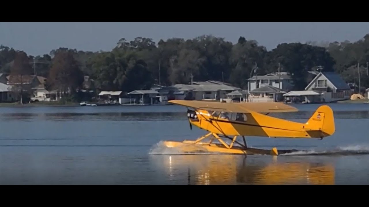 SEAPLANE - Jack Brown's - Piper Cub - YouTube