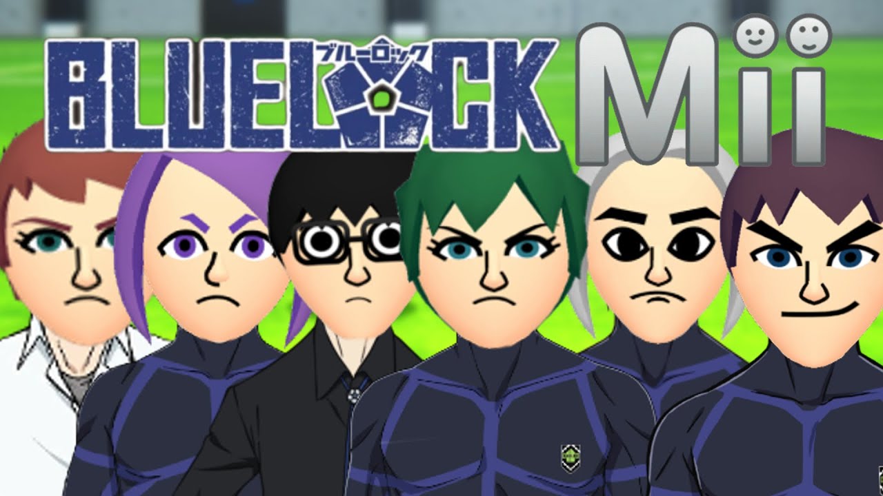 How To Make Blue Lock Miis Part 2 - YouTube