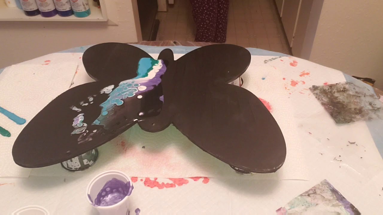 (#37) Gorgeous butterfly flutterby swipe! - YouTube