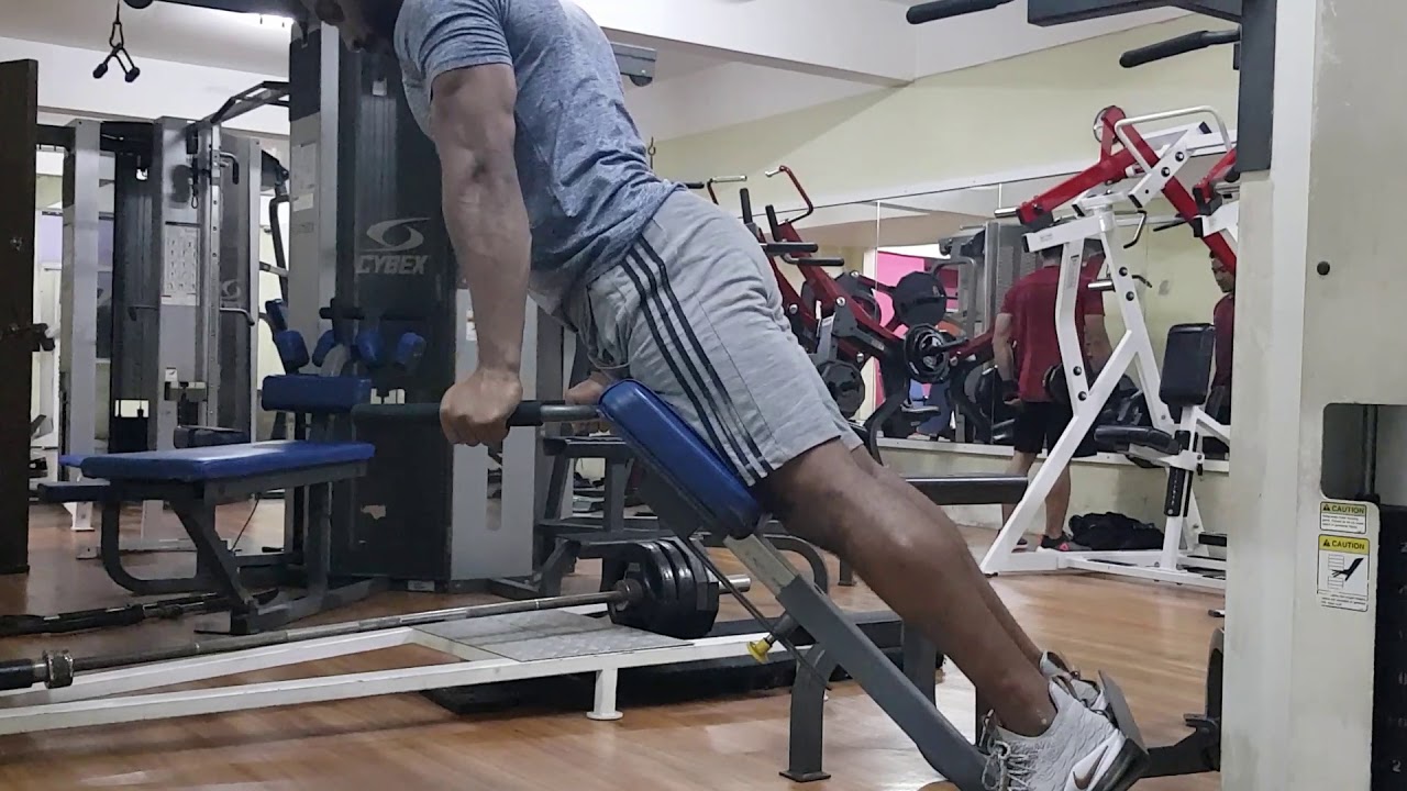 45 hip extension - YouTube