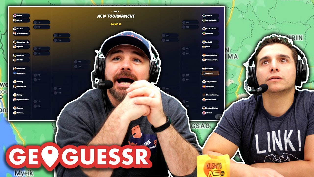 We entered a GeoGuessr TOURNAMENT (rare) - YouTube