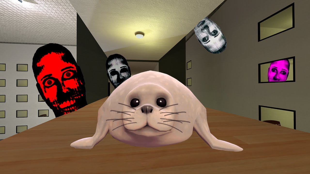 Nextbot Seal and Selene Delgado Nightmare Family are After Me in GMod ...