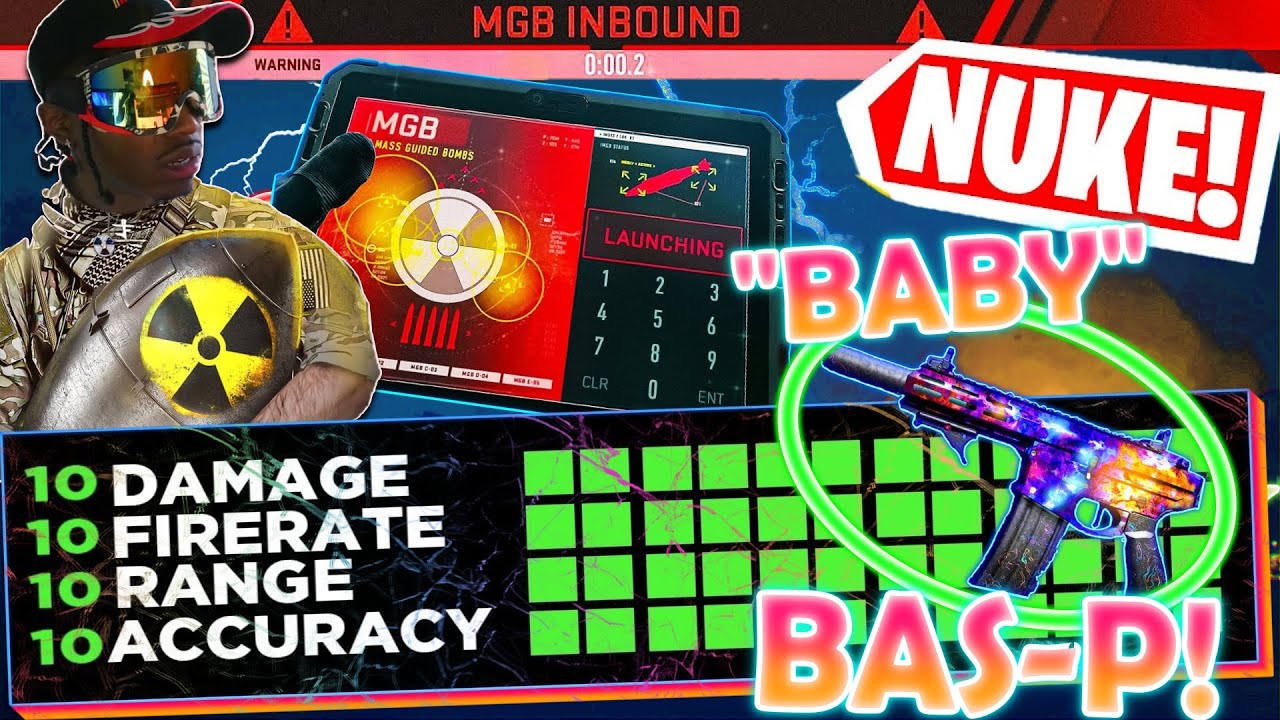 NUKE🤯! The "BABY" BAS-P GO BOOM! (TINIEST GUN) Modern Warfare 2 ...