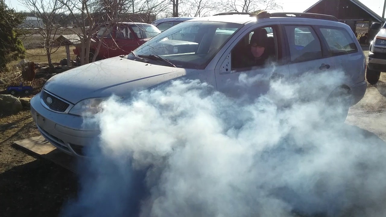 Ford focus burnout! - YouTube