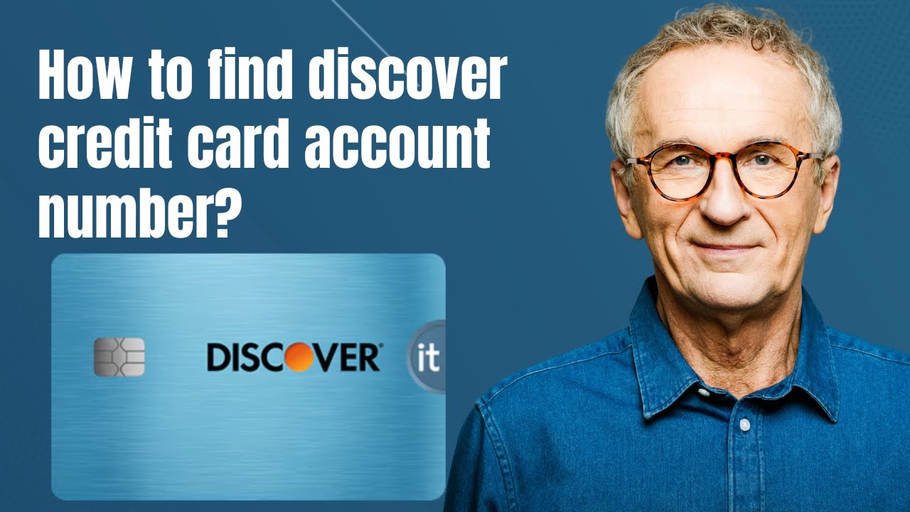 How to find discover credit card account number? - YouTube