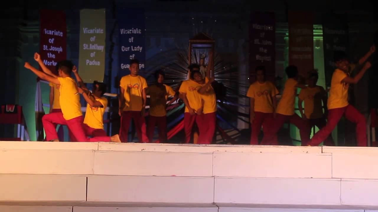 Lezo Parish Youth Ministry Pagdayaw 2015 Performance - YouTube
