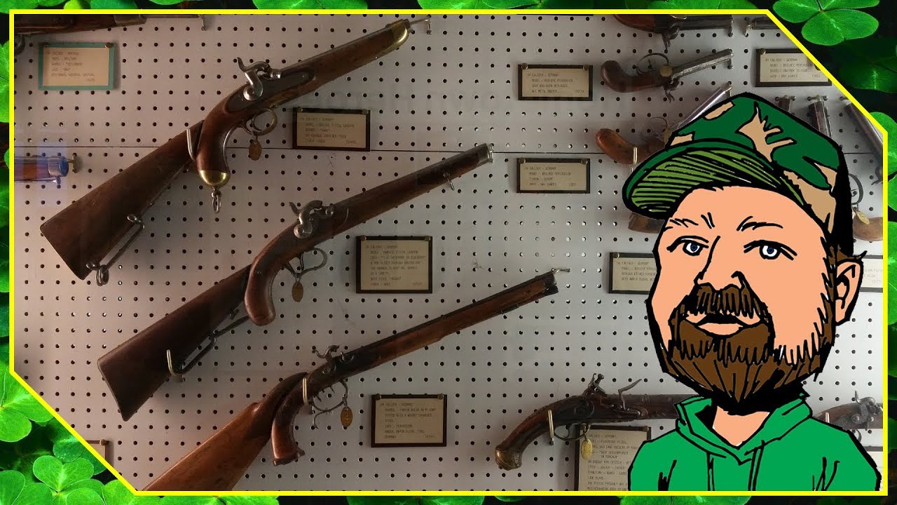 Antique Pistols - J.M. Davis Arms And Historical Museum - YouTube