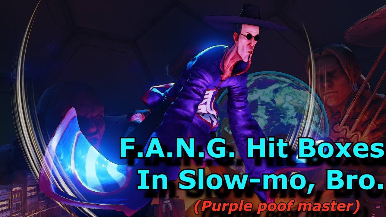 Slow Motion Hit Boxes: Street Fighter 5 - F.A.N.G. - YouTube