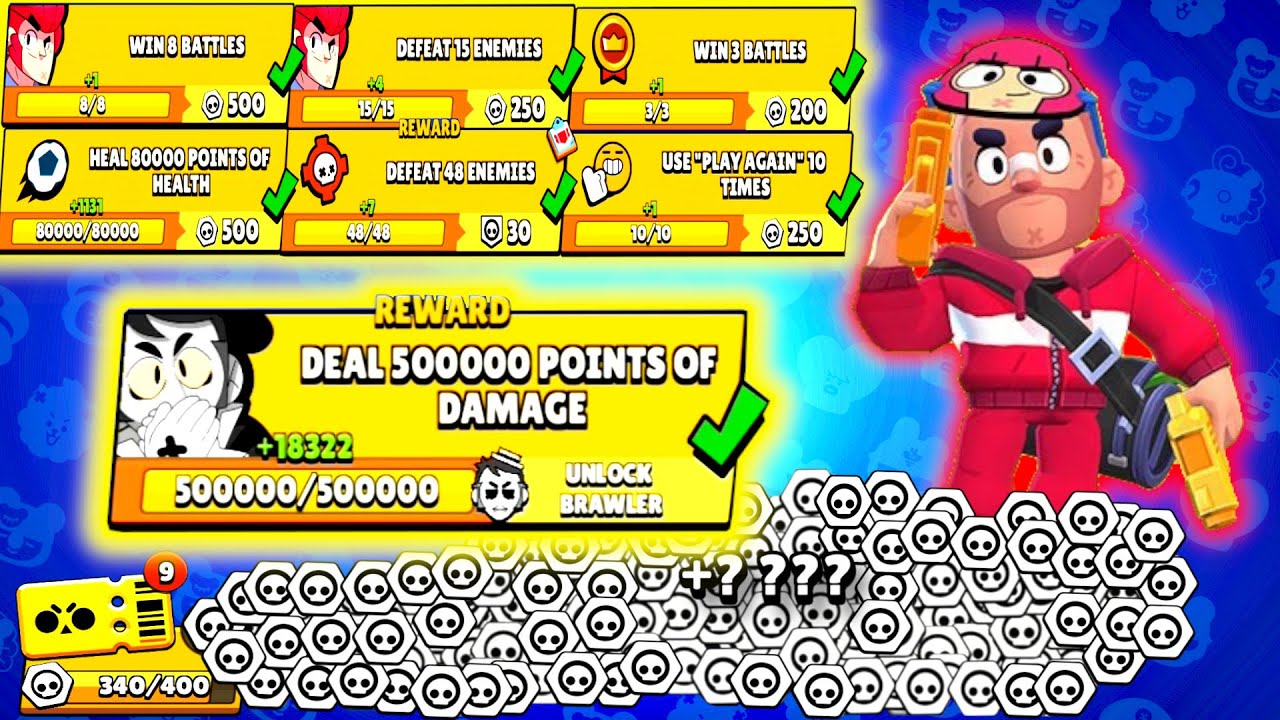 Complete GRAY Quest with Handsome Colt - Brawl Stars - YouTube